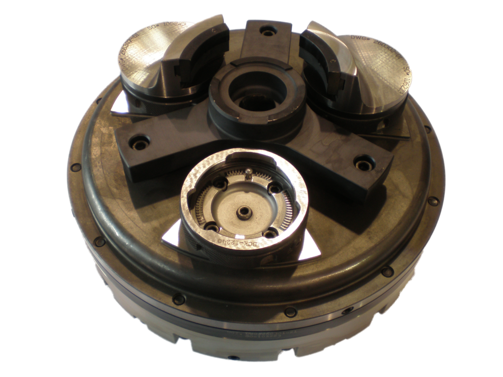 UBG pull down chuck with Quick Change jaws | Ultra-Grip International